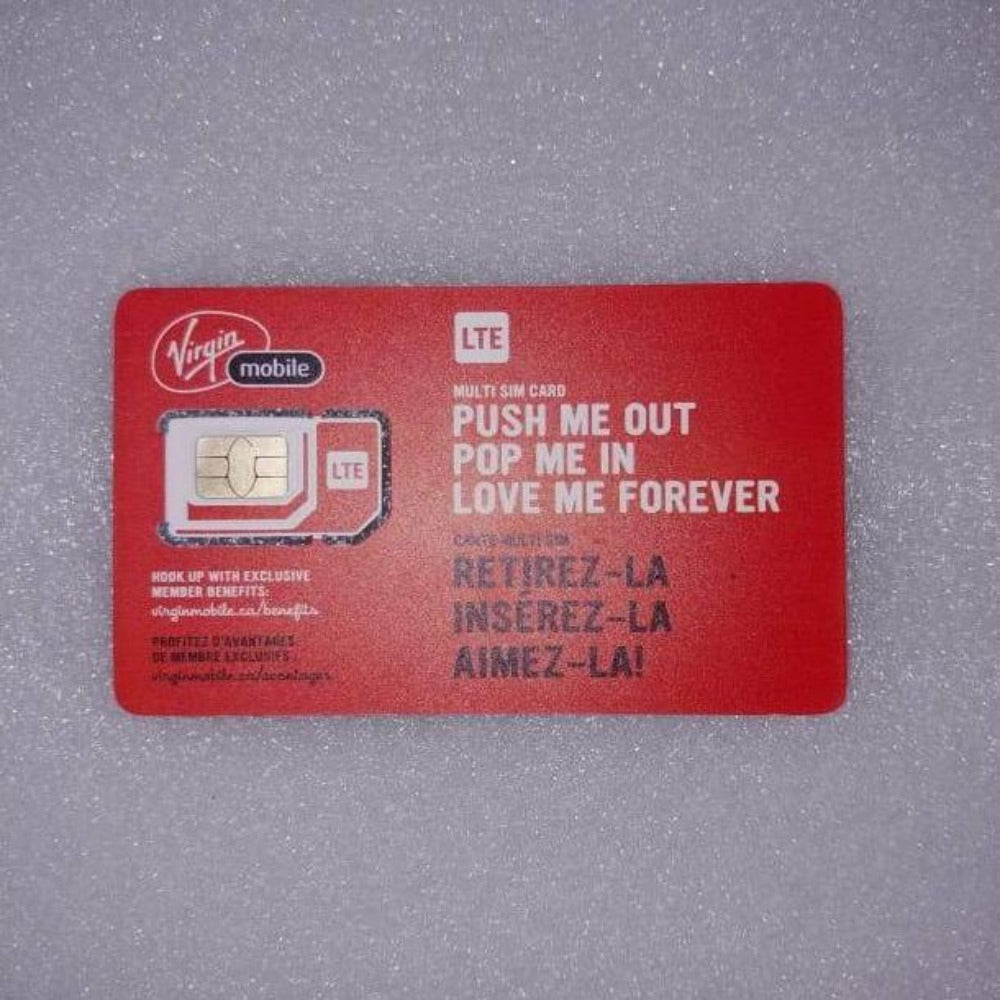 Time For All Kinds - New Virgin Mobile Multi SIM 3 In 1 Adapter SIM Ca
