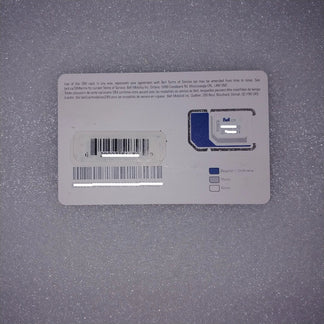 Time For All Kinds - New Bell Mobility 5G LTE 3 In 1 Adapter Sim Card